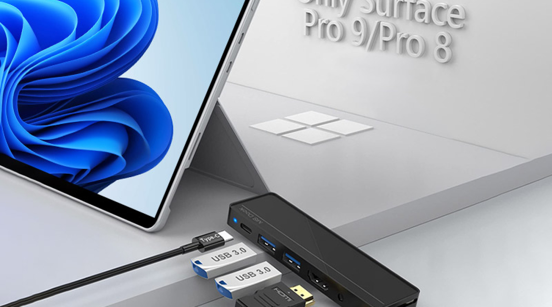 هاب USB-C مناسب سرفیس پرو 8 و 9! بخش 1
